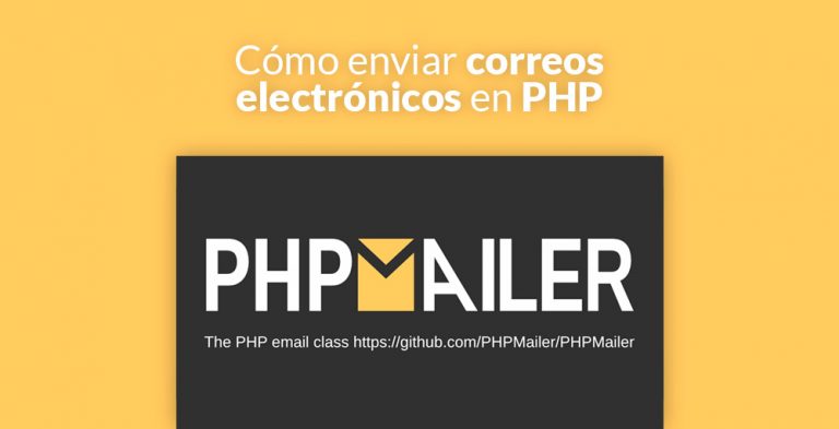 Cómo enviar correos electrónicos en PHP con PHPMailer - Diseñador web ...
